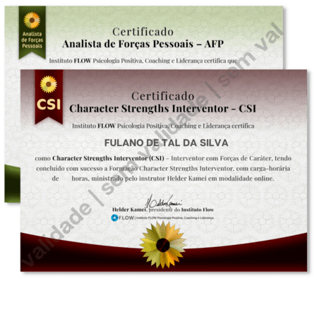 Certificação CSI – Instituto LiderFLOW | Helder Kamei