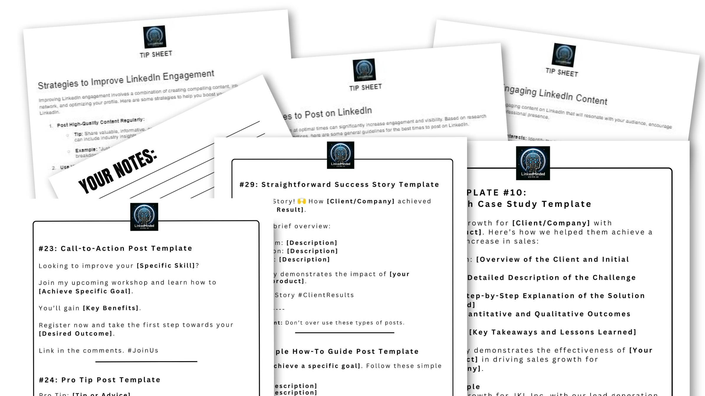 Engaging LinkedIn Content Templates | Business Coach to Coaches ...