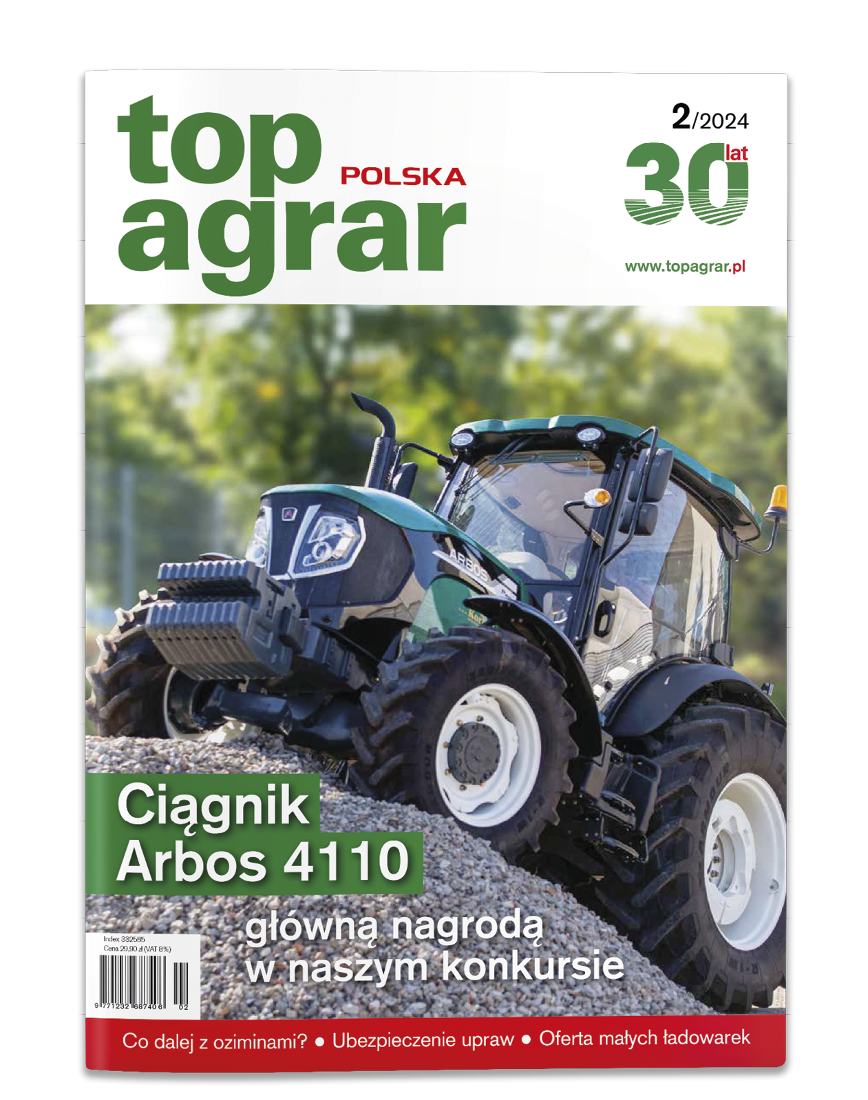 Top Agrar Polska , prenumerata na 12 miesięcy wraz z kwartalnikiem ...