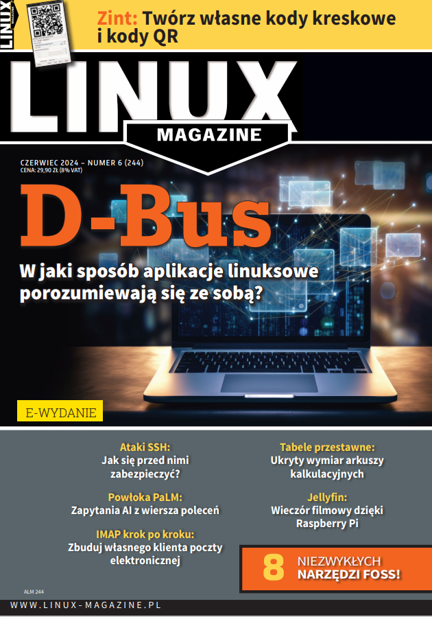 Magazyn Linux Magazine - Dostęp do portalu Linux Magazine