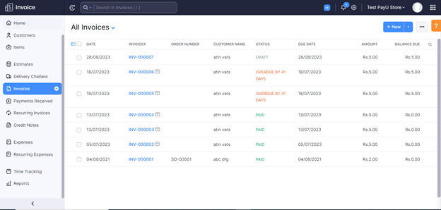 Integrate your Zoho invoices with PayU Payment Gateway
