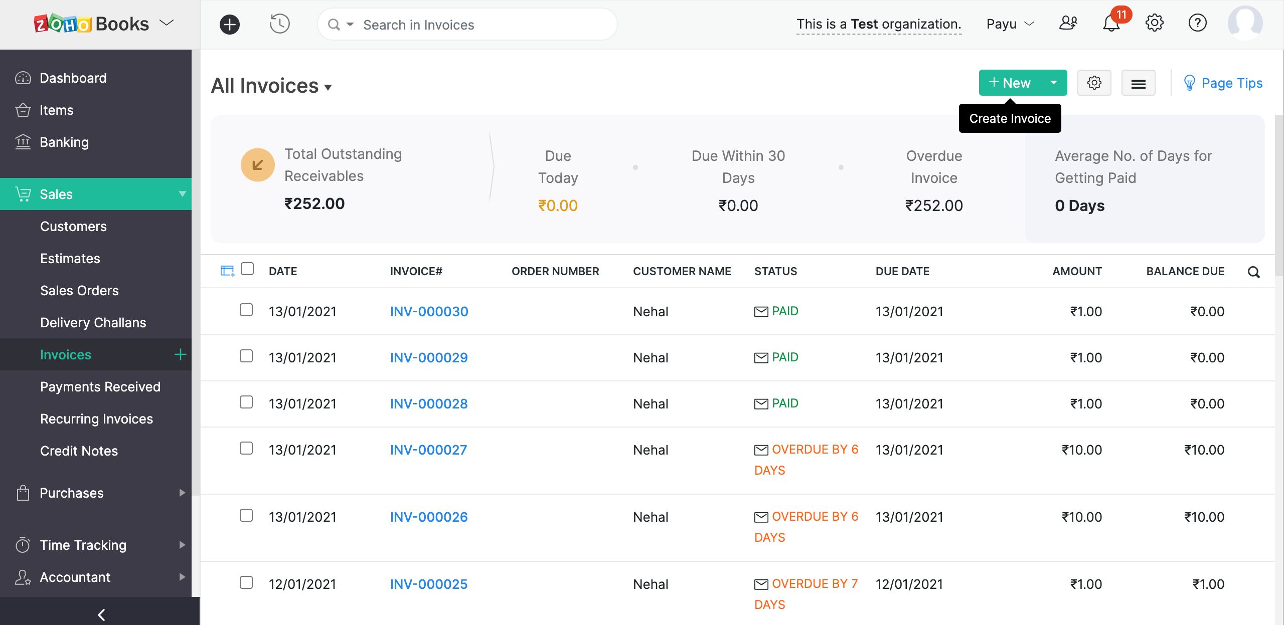 Integrate your Zoho books with PayU Payment Gateway