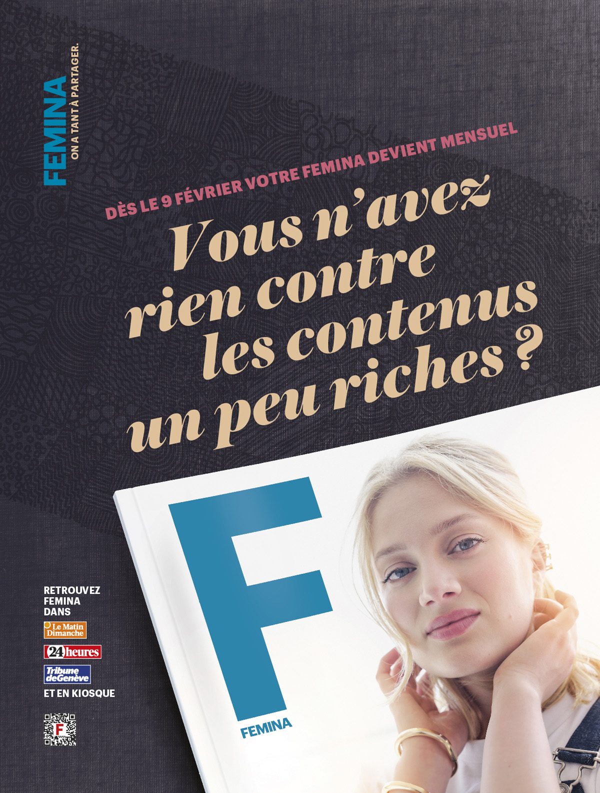 Nouvelle formule Femina dès maintenant