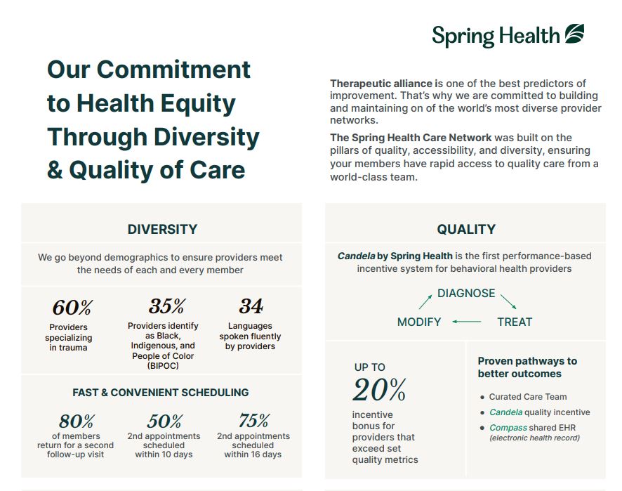 Our Commitment to Health Equity Through Diversity & Quality of Care