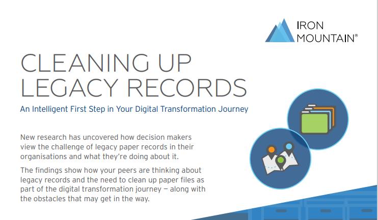 CLEANING UP LEGACY RECORDS INFOGRAPHIC