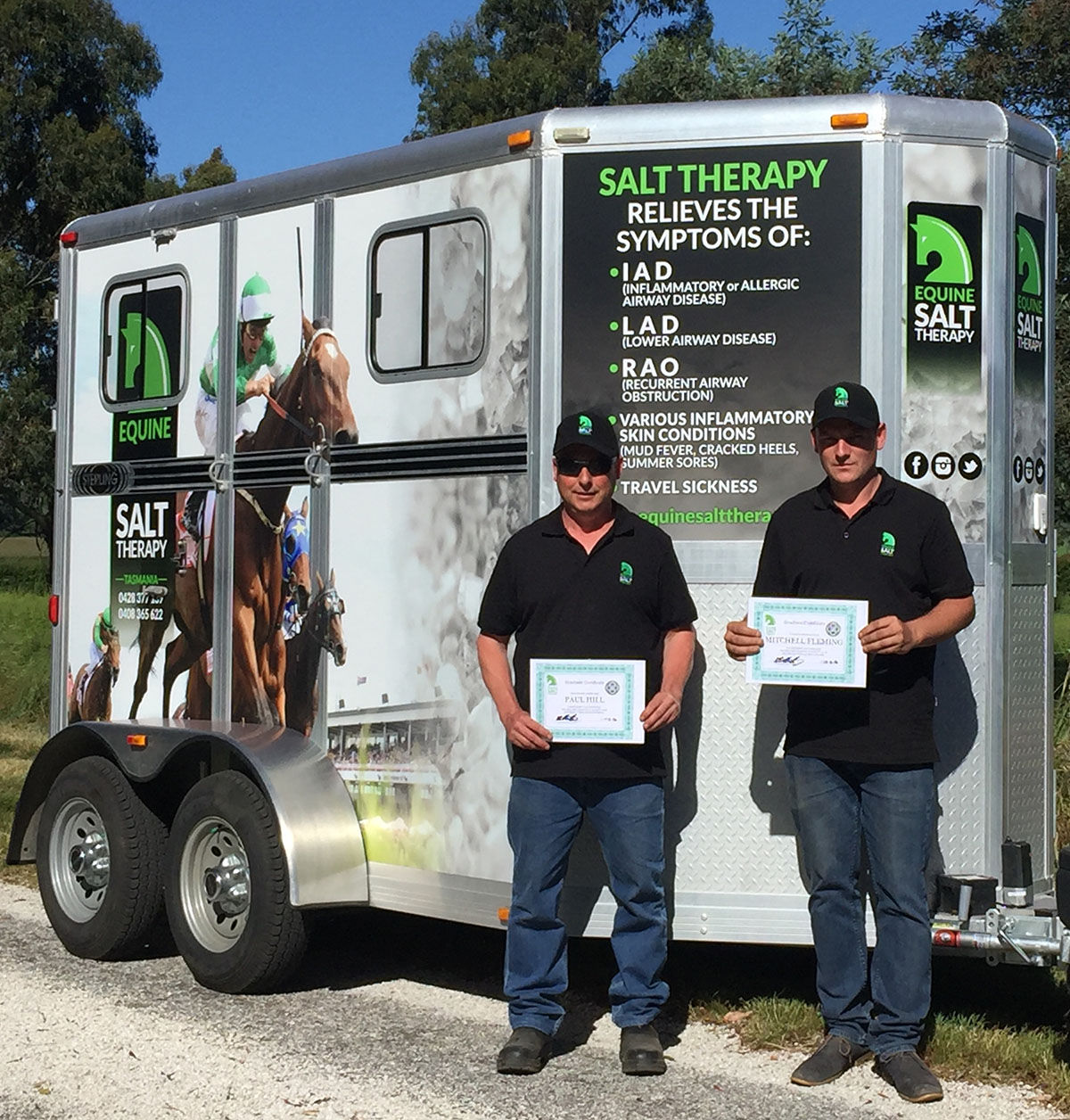 Equine Salt Therapy - Application