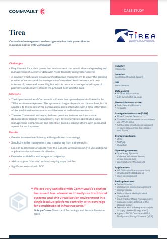 Tirea Case Study