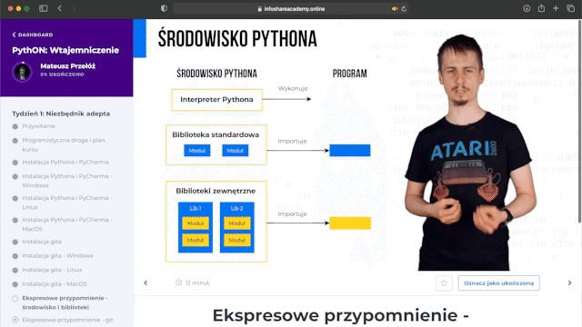 Kurs PythON: Academy - Najbardziej rozbudowany kurs online Pythona w Polsce