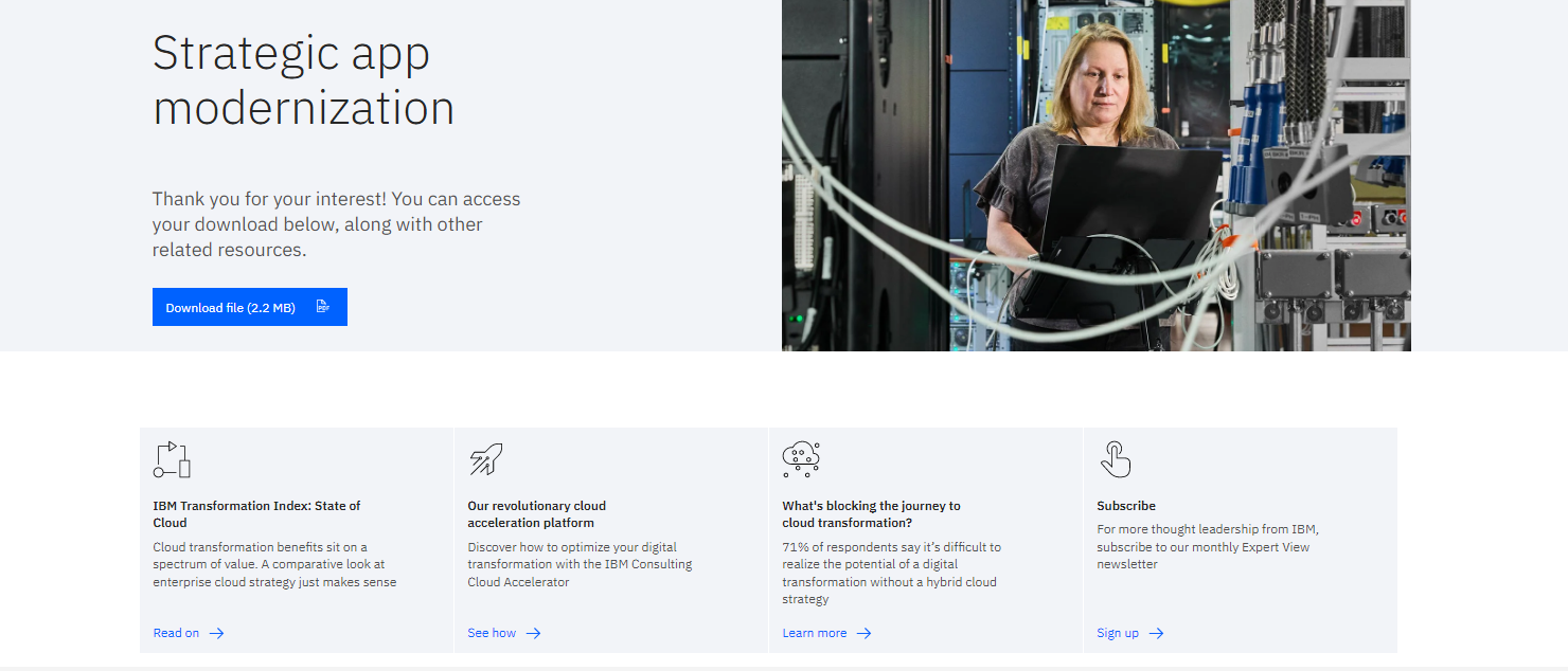 Strategic App Modernization