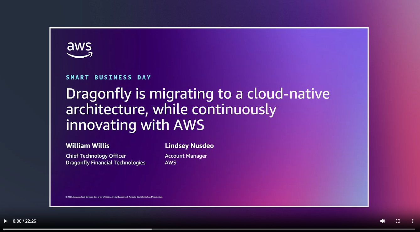 Dragonfly is migrating to a cloud-native architecture, while ...