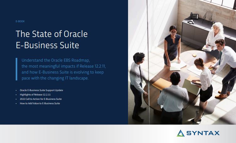 The State of Oracle E-Business Suite