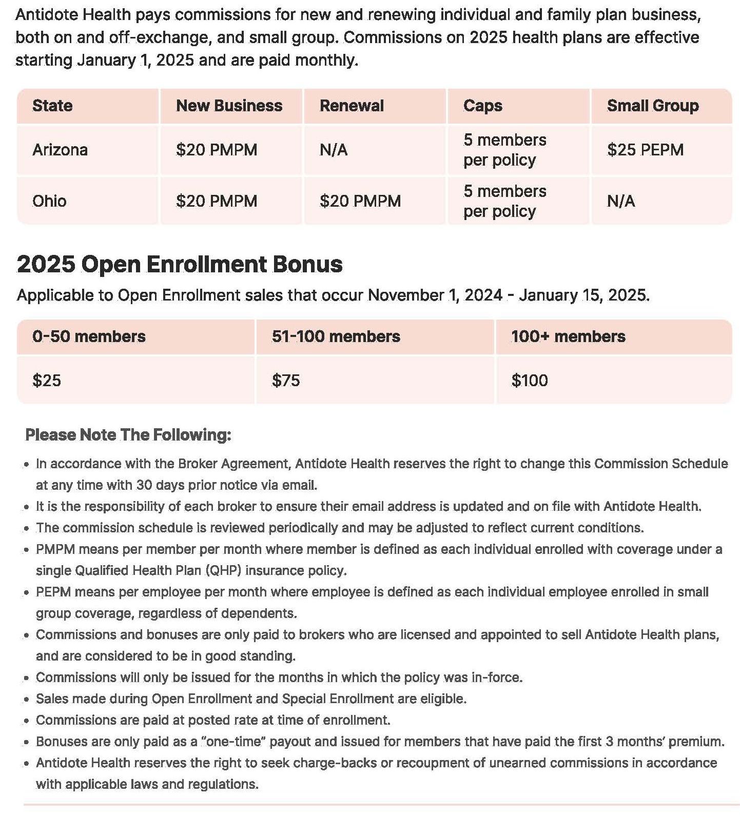 Agility Insurance Services: 2025 ACA Commission Schedules & Bonuses
