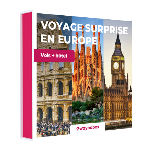 Voyage surprise - Offrez un cadeau inoubliable | Waynabox