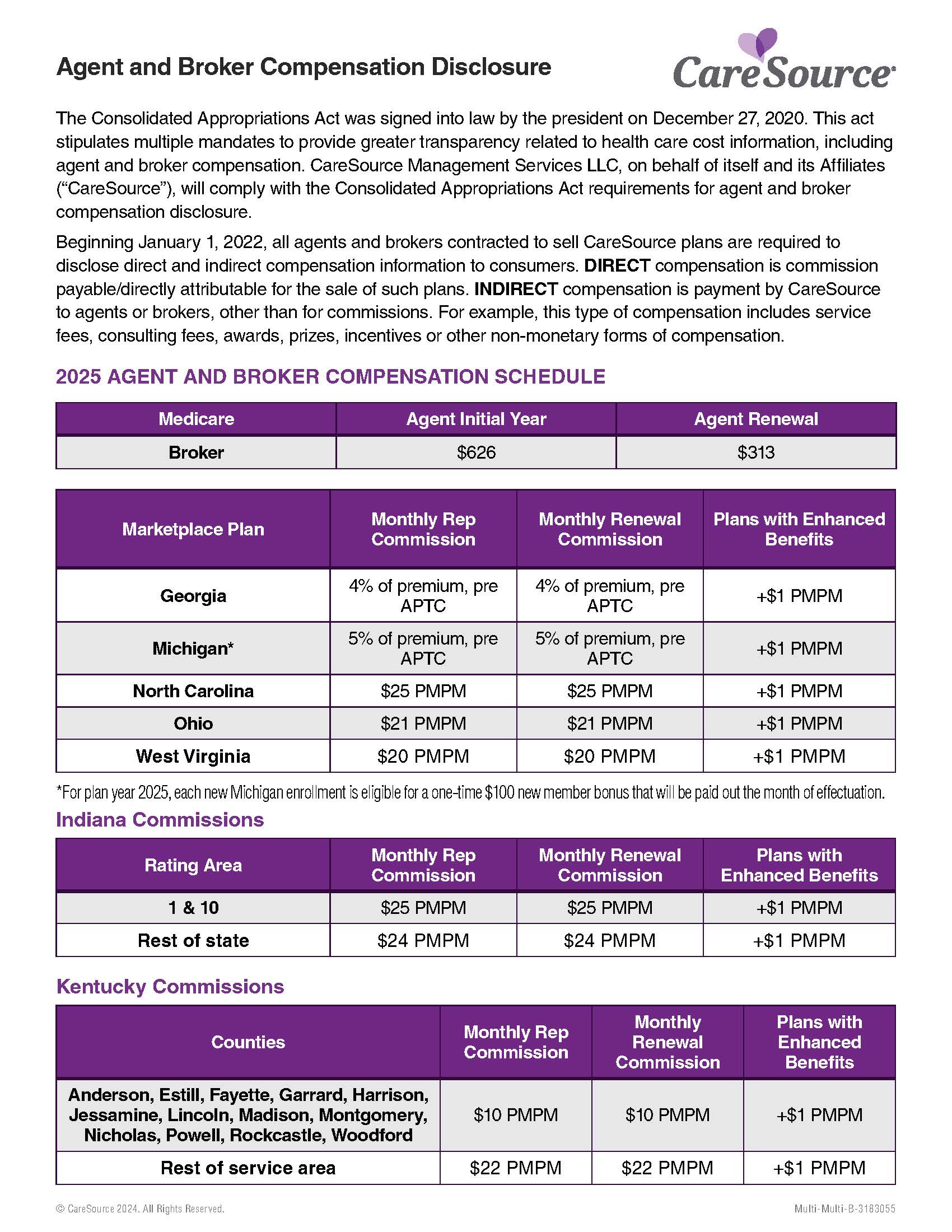 Agility Insurance Services: 2026 ACA Commission Schedules & Bonuses