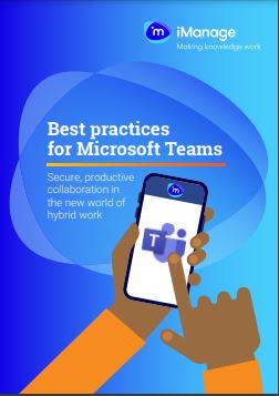 BEST PRACTICES FOR MICROSOFT TEAMS