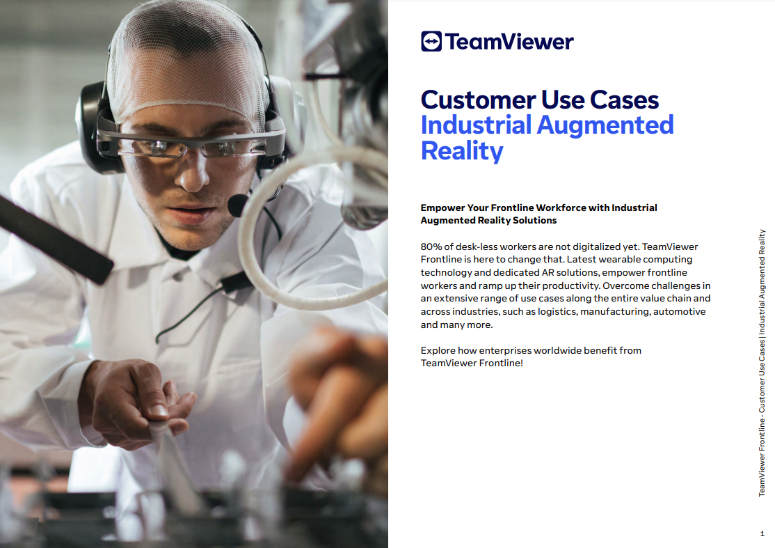 Industrial Augmented Reality Use Cases across the Value Chain