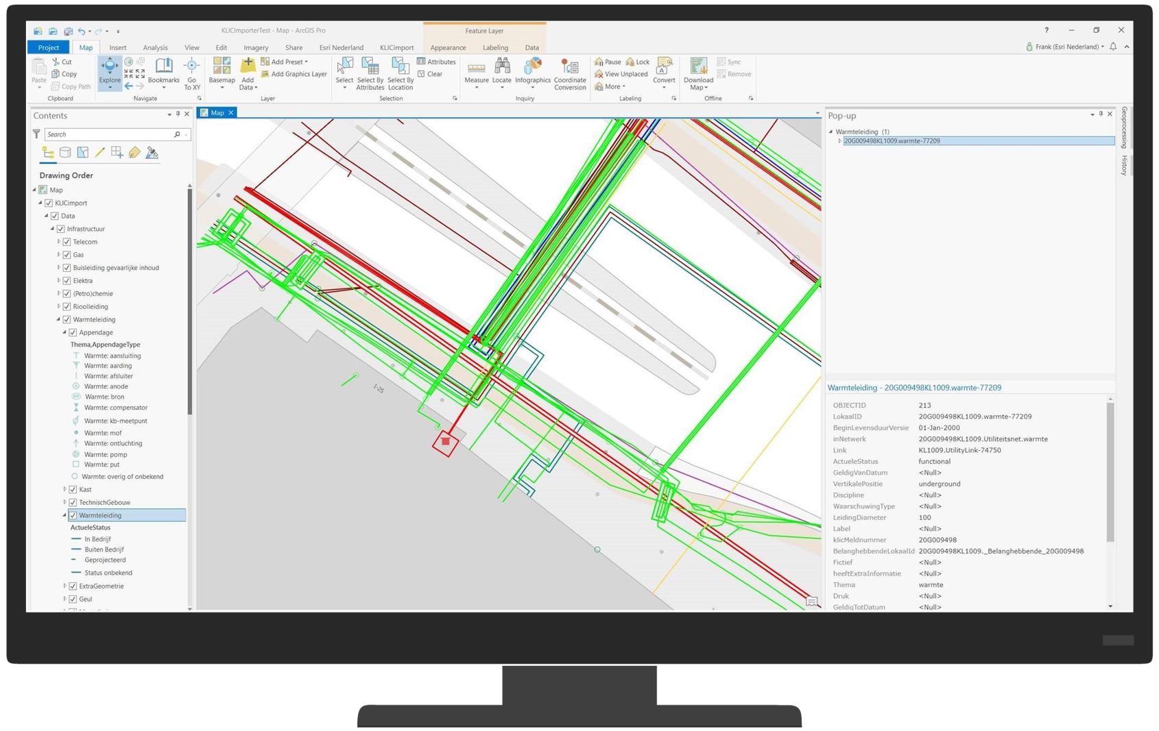 KLIC-berichten rechtstreeks in ArcGIS
